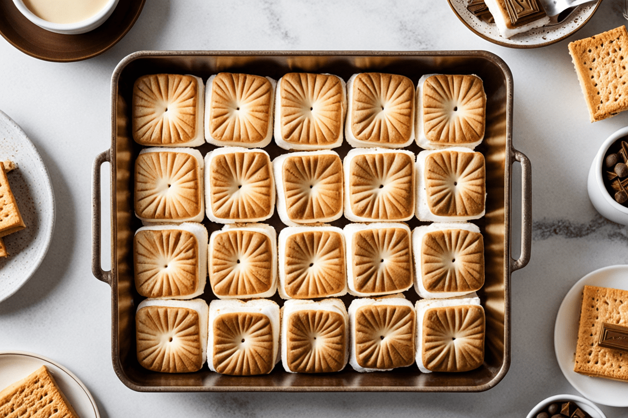Sheet Pan S’mores Recipe - Serena Recipes