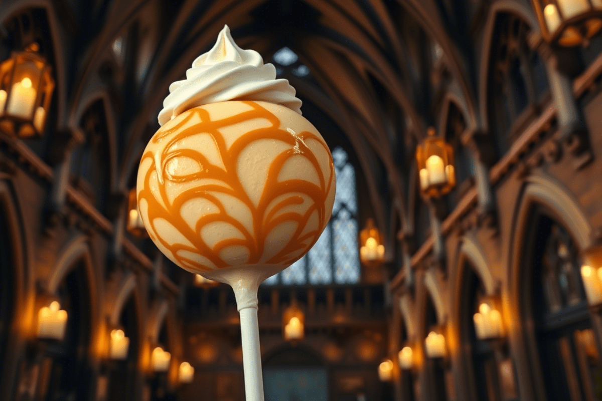 Gryffindor's Butterbeer Cheesecake Pops - Serena Recipes