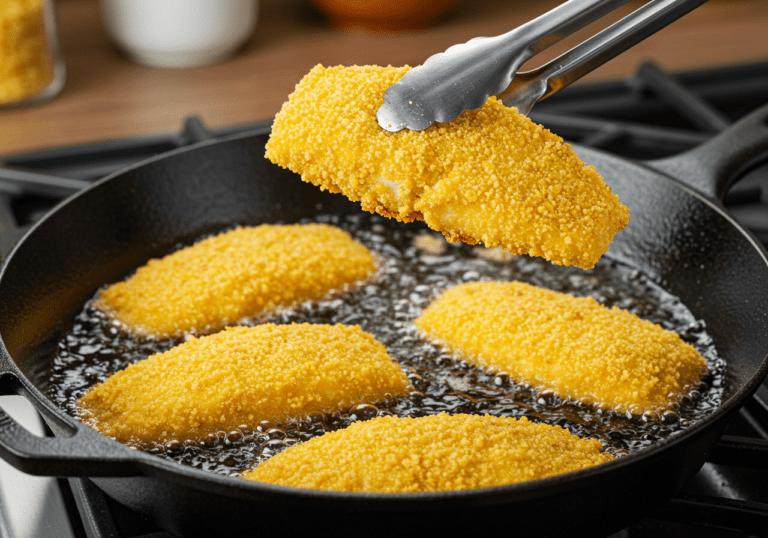 Cornmeal Fried Fish - Serena Recipes