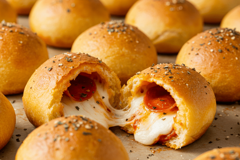 Easy Pizza Bombs Recipe - Serena Recipes