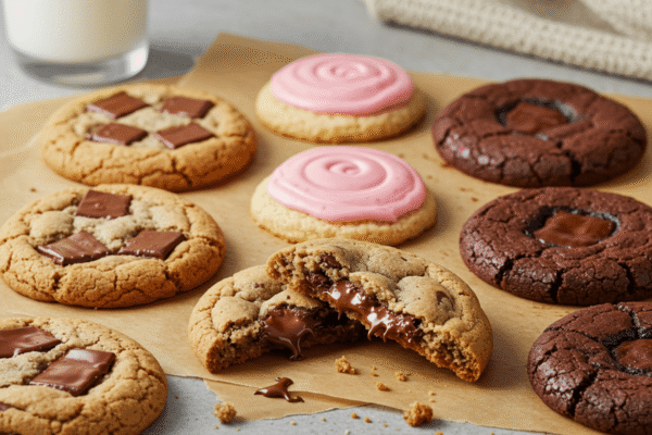 Homemade Crumble Cookies Recipe - Serena Recipes