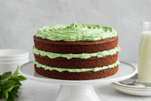 Homemade Slytherin's Layer Cake - Serena Recipes