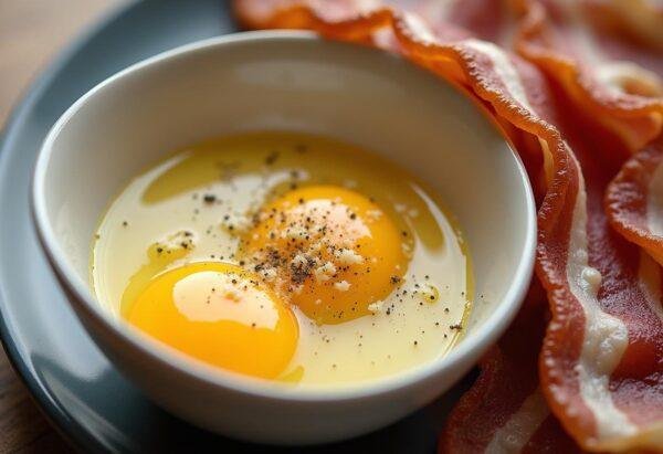 Classic Italian Carbonara With Bacon Recipe Made in Minutes - Serena ...