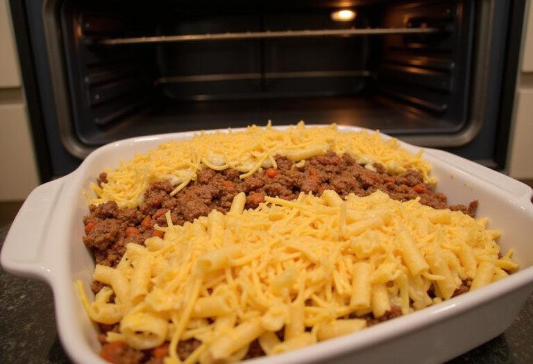 Easy Ground Beef Casserole Recipe with Minimal Ingredients - Serena Recipes