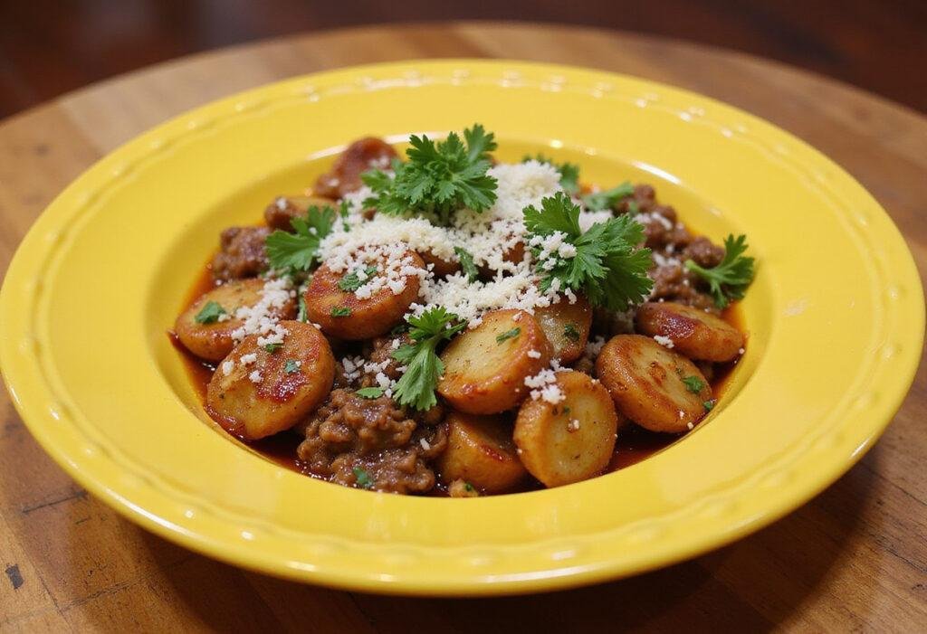 Quick Ground Beef Gnocchi Recipe with Minimal Ingredients - Serena Recipes