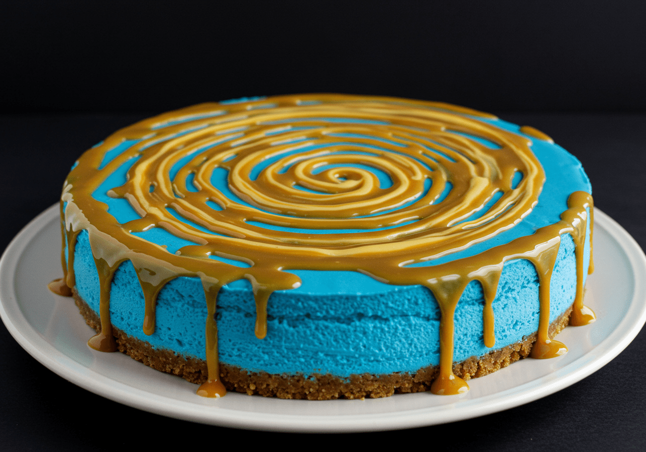 Ravenclaw Celestial Butterbeer Cheesecake - Serena Recipes