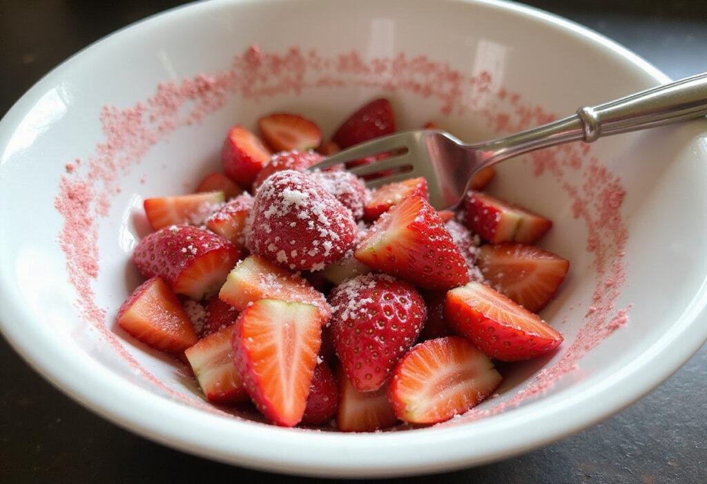 Strawberry Shortcake Cheesecake Rolls - Serena Recipes