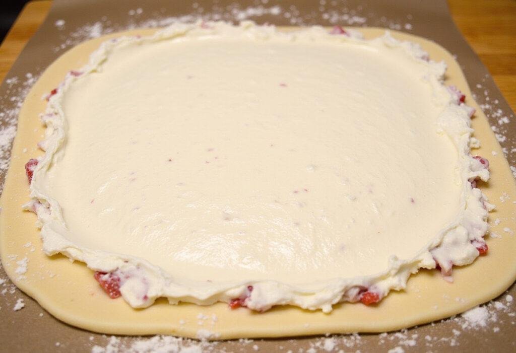 Strawberry Shortcake Cheesecake Rolls - Serena Recipes