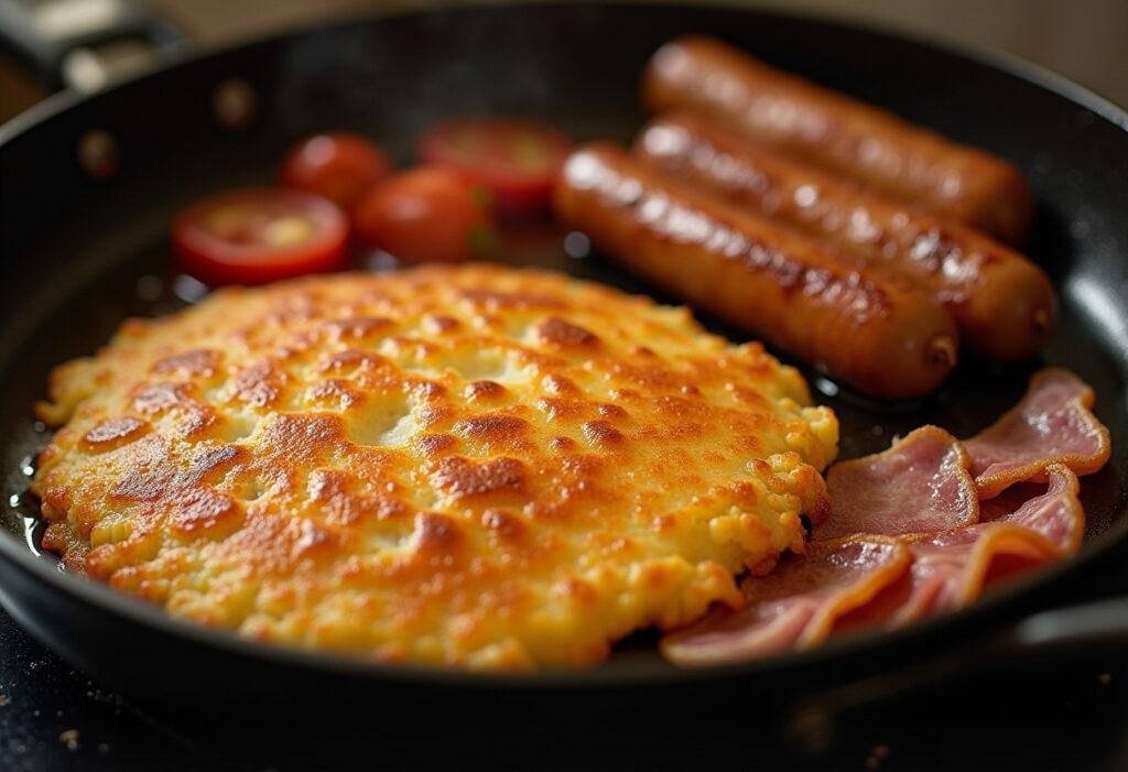 Traditional Full English Breakfast Feast - Serena Recipes