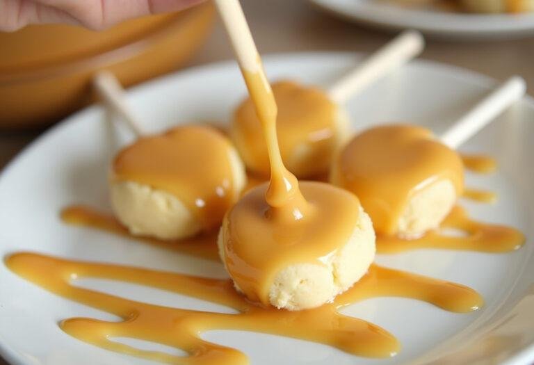 Harry Potter Butterbeer Cheesecake Pops with Golden Butterscotch ...