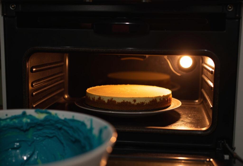 Ravenclaw Starry Night Butterbeer Cheesecake with Blue Velvet Swirl ...