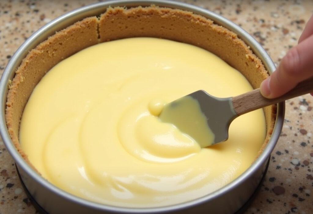 Harry Potter Waffle Cone Crust Butterbeer Cheesecake - Serena Recipes